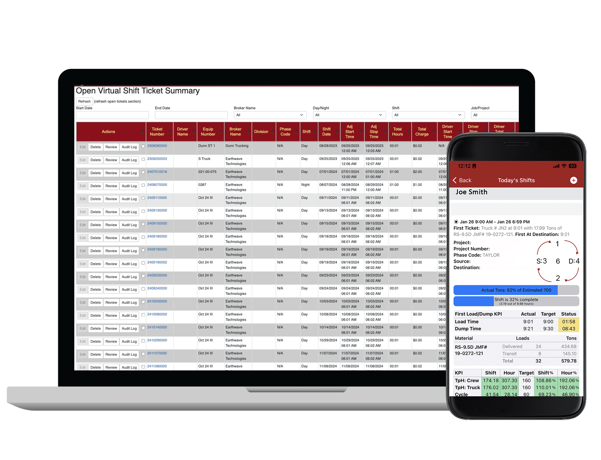 Paving Management Software for Asphalt Contractors | FleetWatcher by AlignOps